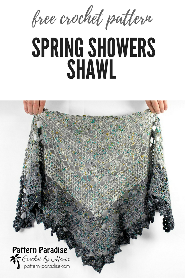 Spring Showers Shawl CAL: Final - Pattern Paradise